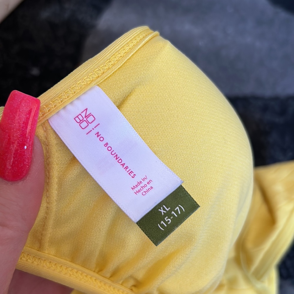 Yellow Bikini Set Gem